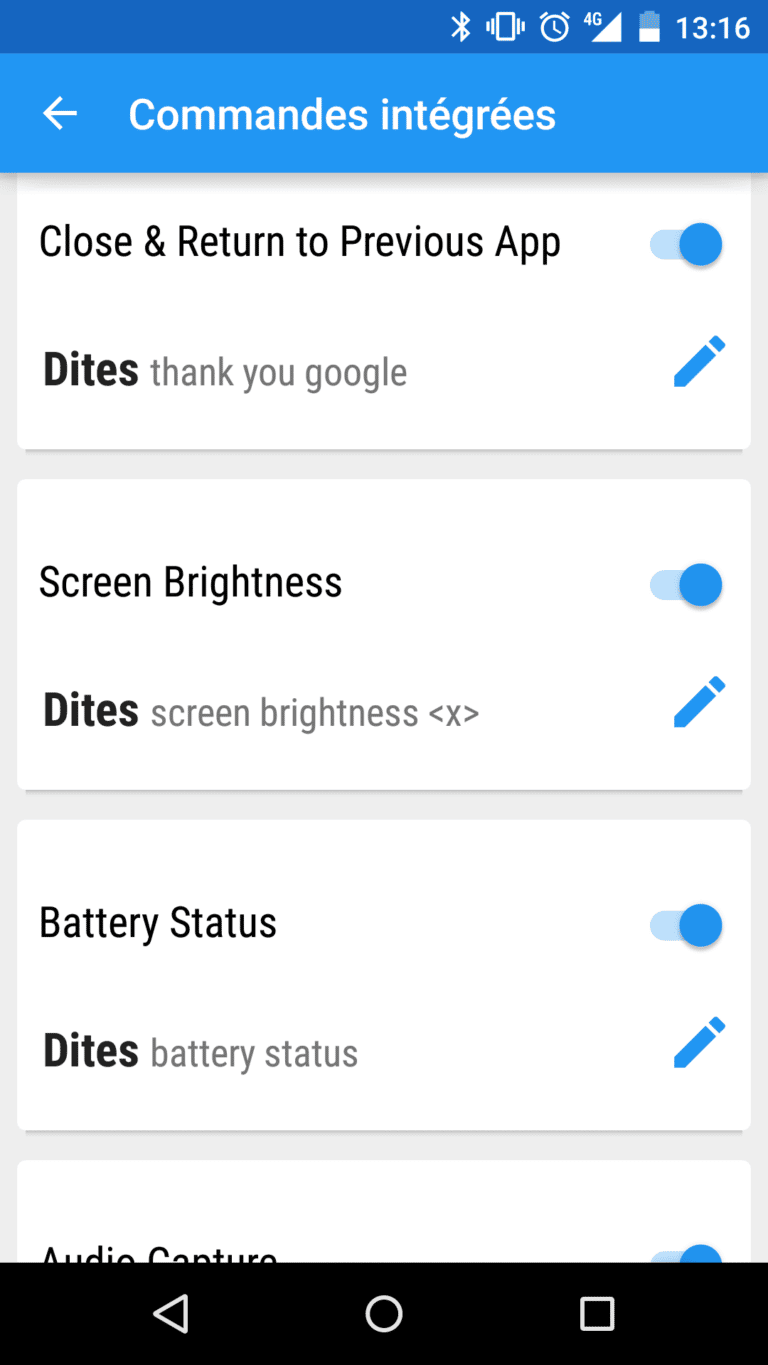 Commandr – Ajoutez des commandes à Google Now — YubiGeek