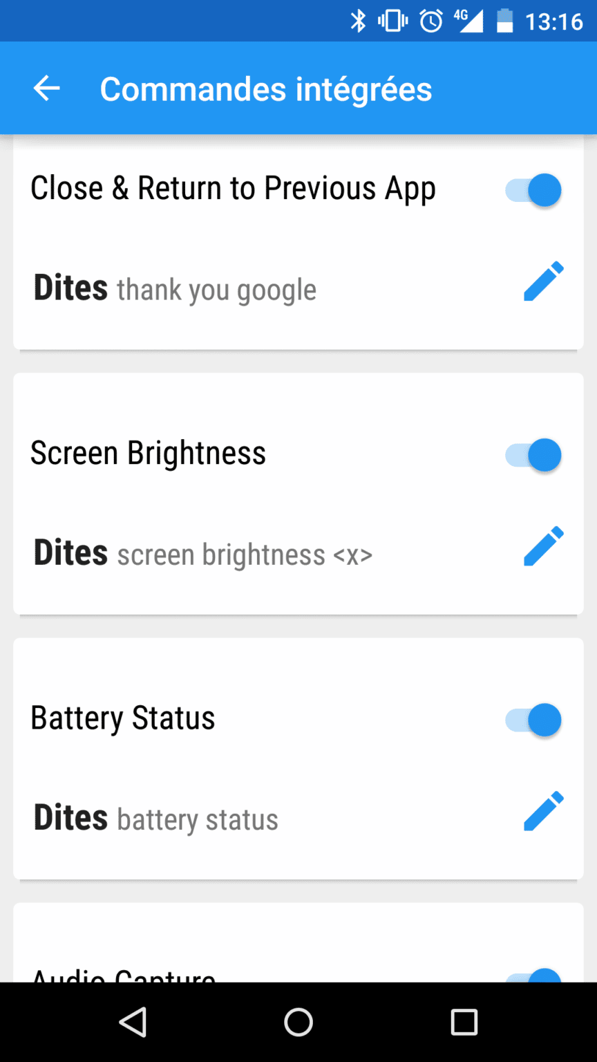 Commandr – Ajoutez des commandes à Google Now — YubiGeek