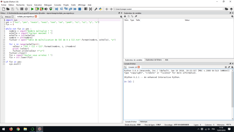Développer en Python avec Anaconda — YubiGeek